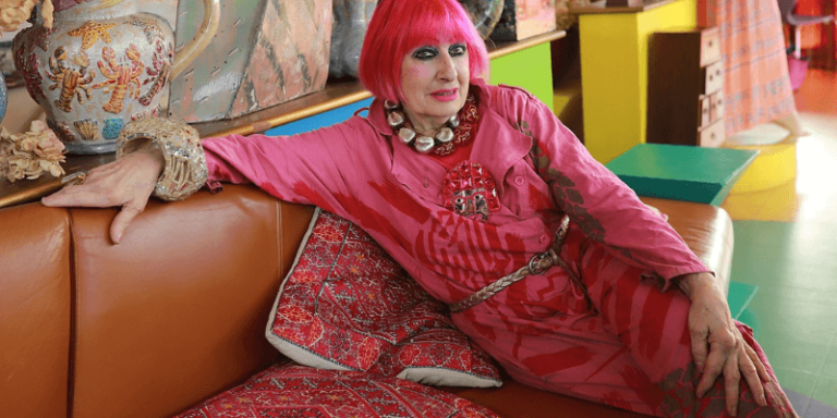 On the Colour Couch with fashion and textile designer Dame Zandra Rhodes
